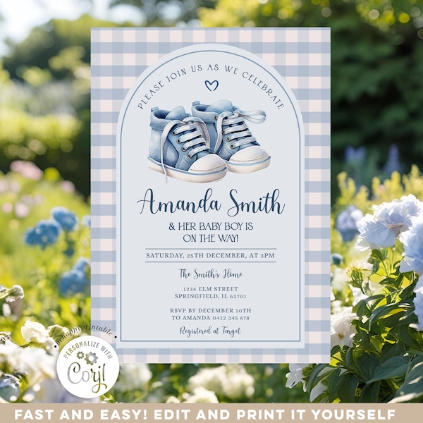 Shoe Invitations - Etsy