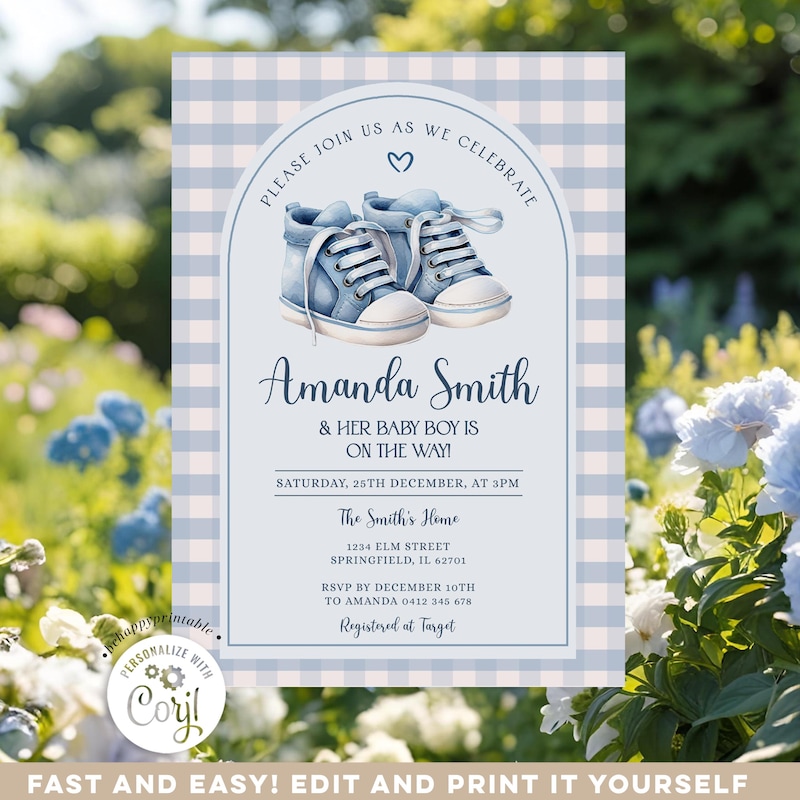 Shoe Invitations - Etsy