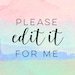 Please Edit My Invitation for Me! - Etsy