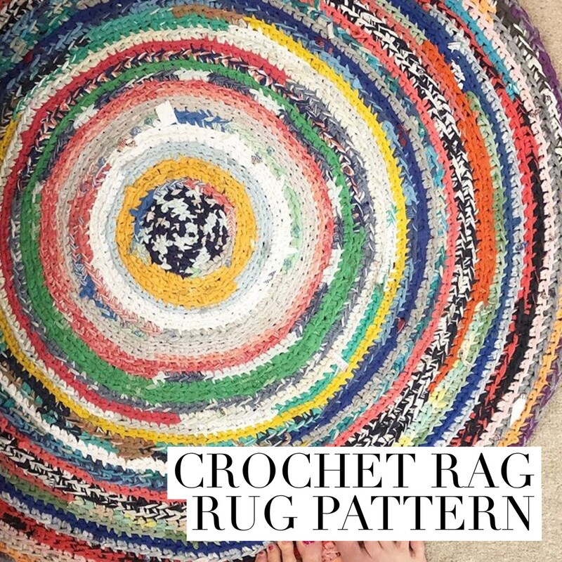 Crochet Rag Rug - Etsy