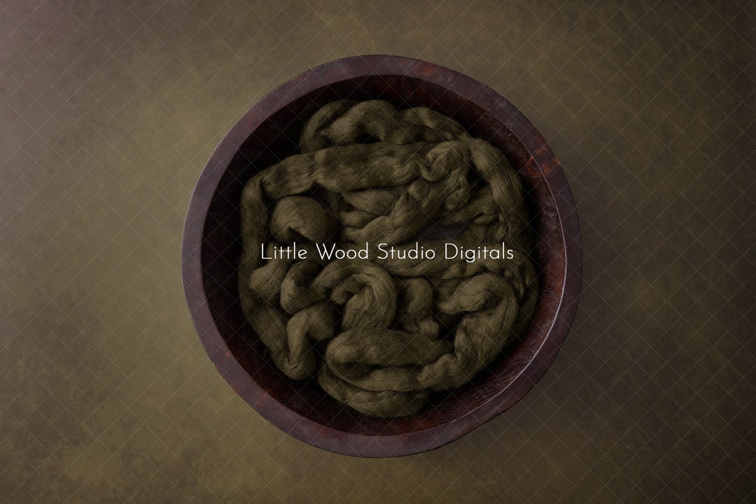 Earthy Olive Newborn Digital Backdrop - Etsy