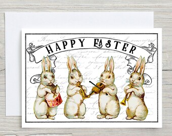 Musical Easter Card | Etsy