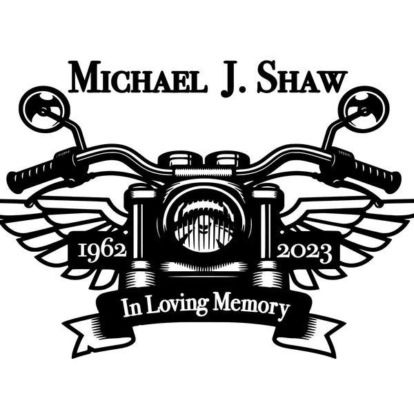 In Loving Memory Decal - Etsy