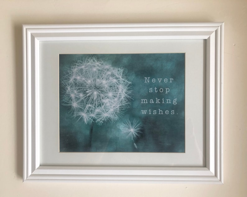 Dandelion Wall Art Dandelion Wall Decor Dandelion Art Print - Etsy