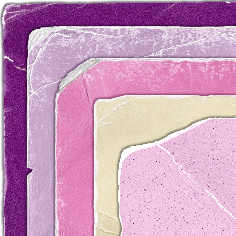 Digital Scrapbook Paper Worn & Torn Paper Pack 6 - Etsy
