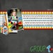 School Digital Scrapbook Kit - "back to School" Digital Scrapbook ...