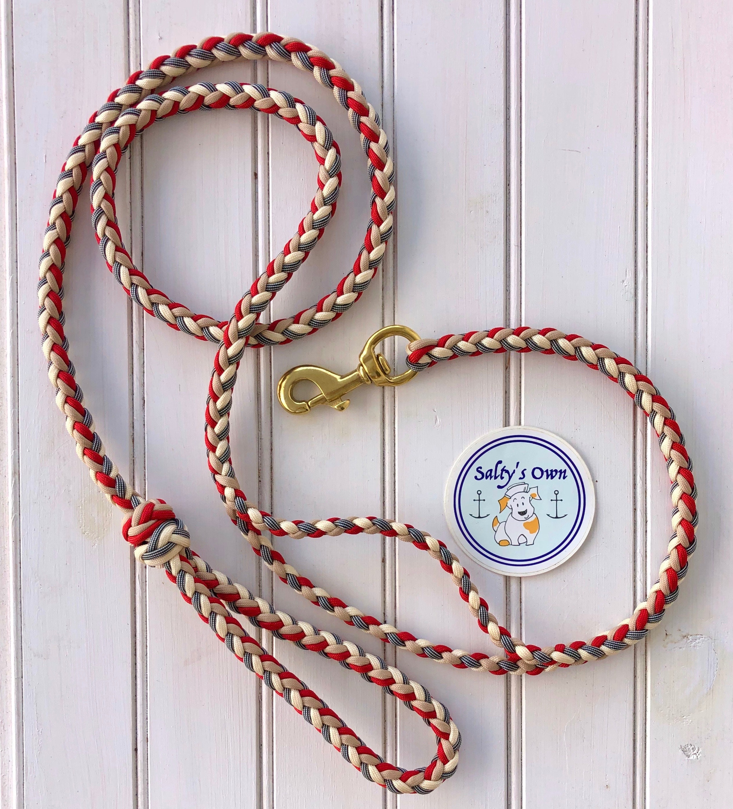 Paracord Leash winter Fleece - Etsy