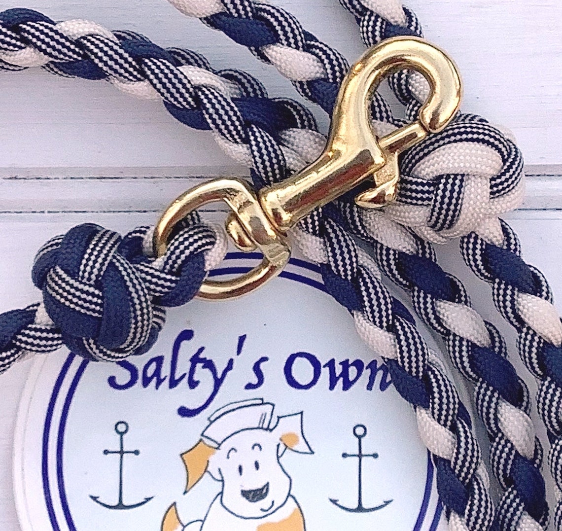 Smoke and Cream-small Dog and Puppy Leash - Etsy