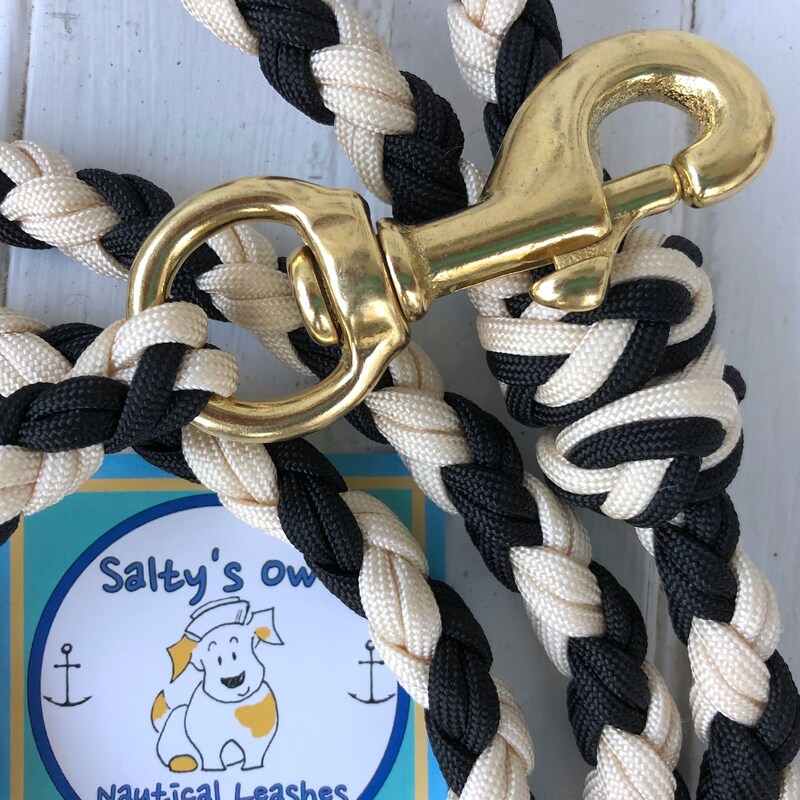 White Leash - Etsy