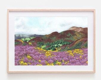 English Countryside Print - Etsy UK