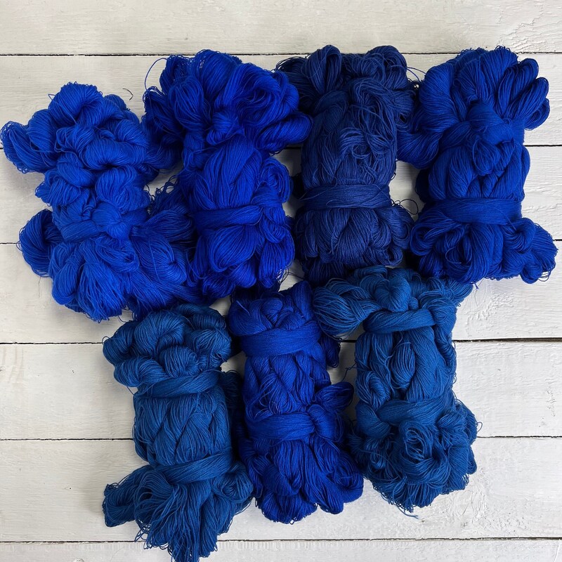 Royal Blue Acrylic Yarn - Etsy