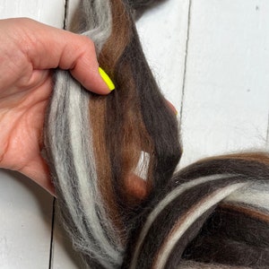 Chunky Wool Roving Balls for Hand-knitting and Wool Felting. Jumbo Wool ...