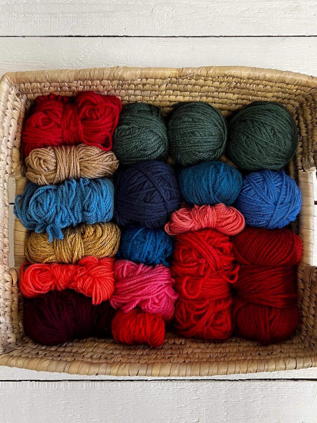 Assorted Yarn Bundle, 14.11 Oz / 400 G Pack, Colorful DK Yarn Box ...