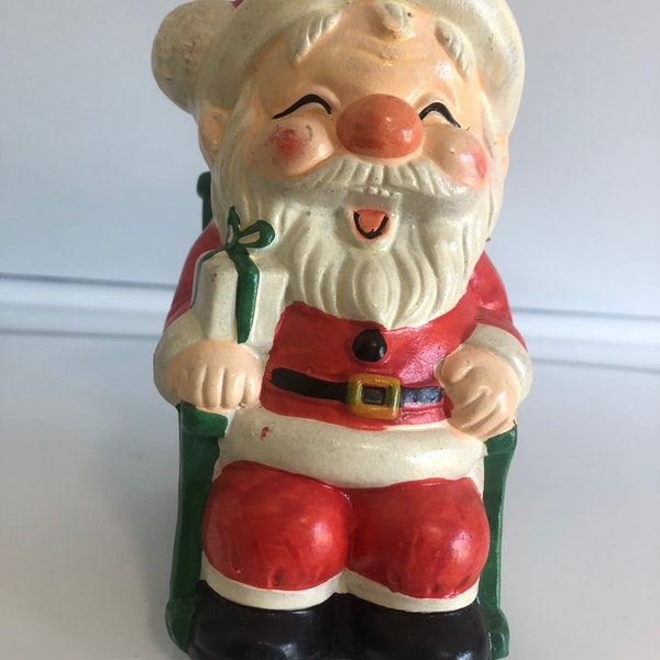 Santa Claus in a Rocking Chair - Etsy