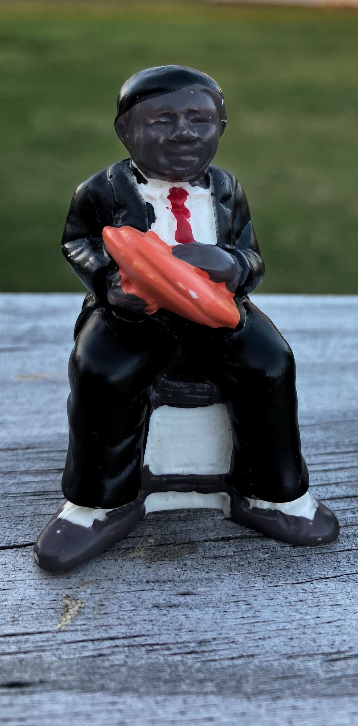 Vintage African American Miniature Jazz Band Quartet Musician Figurines ...