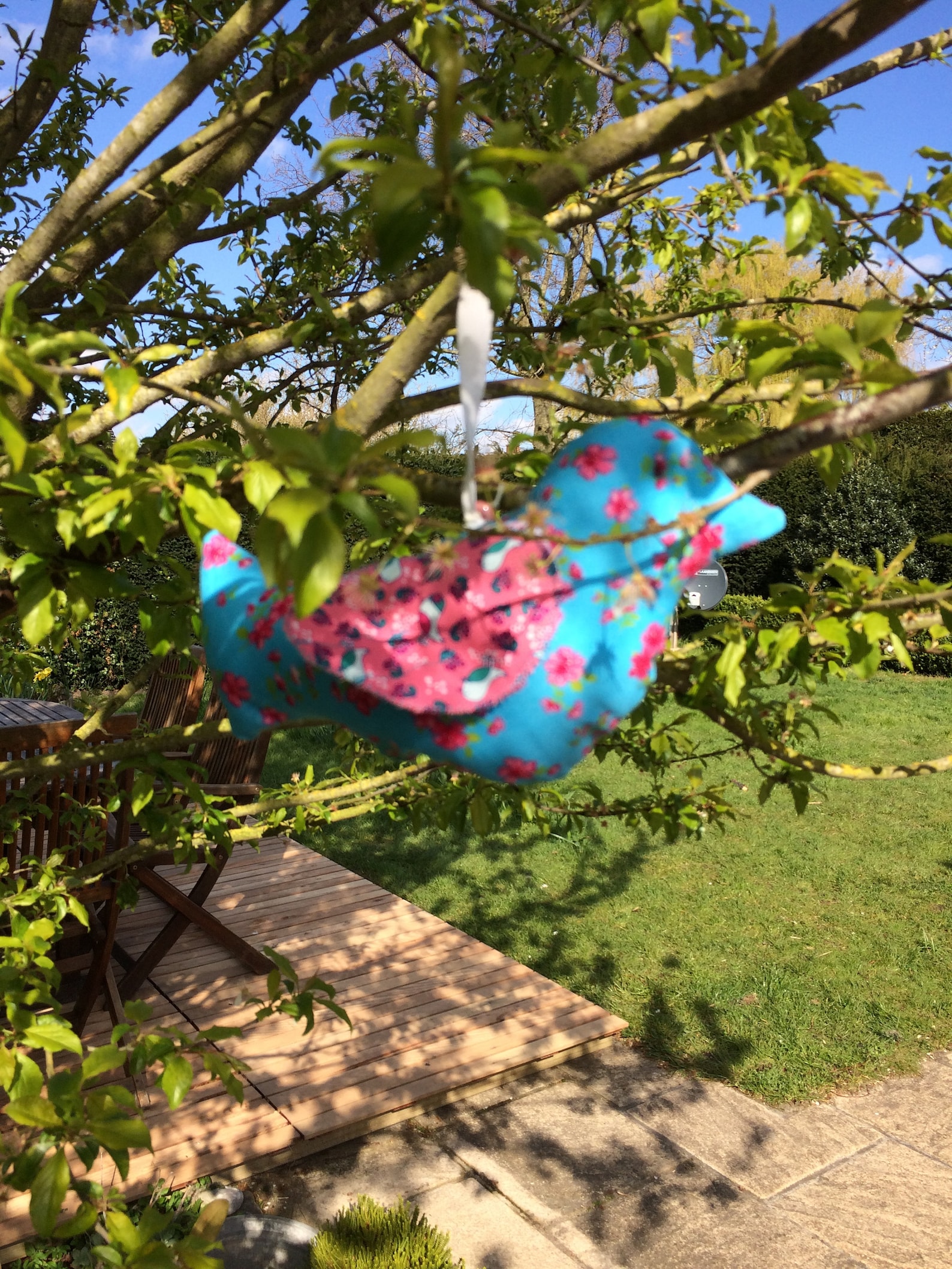 Birds Bird Decoration Blue Bird Fantasy Bird Nursery | Etsy