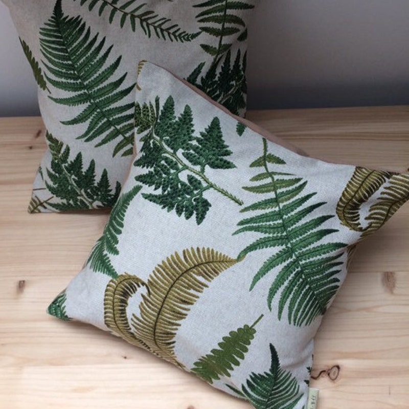 Fern Pillow - Etsy