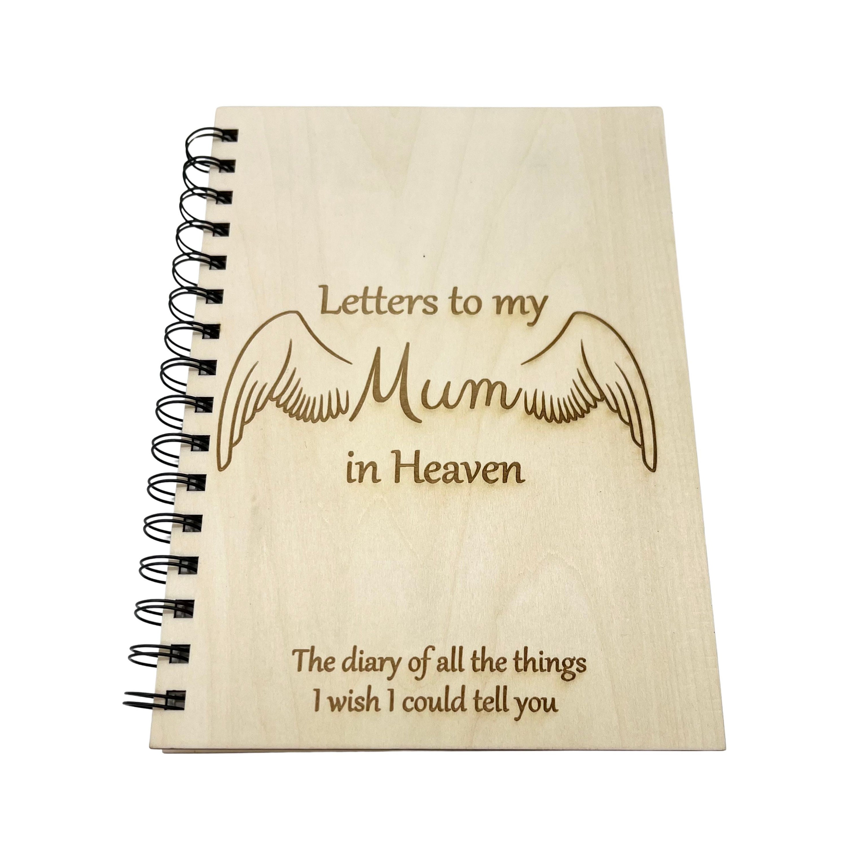 Personalised Letters to Heaven Notebook Journal With Robin or - Etsy UK