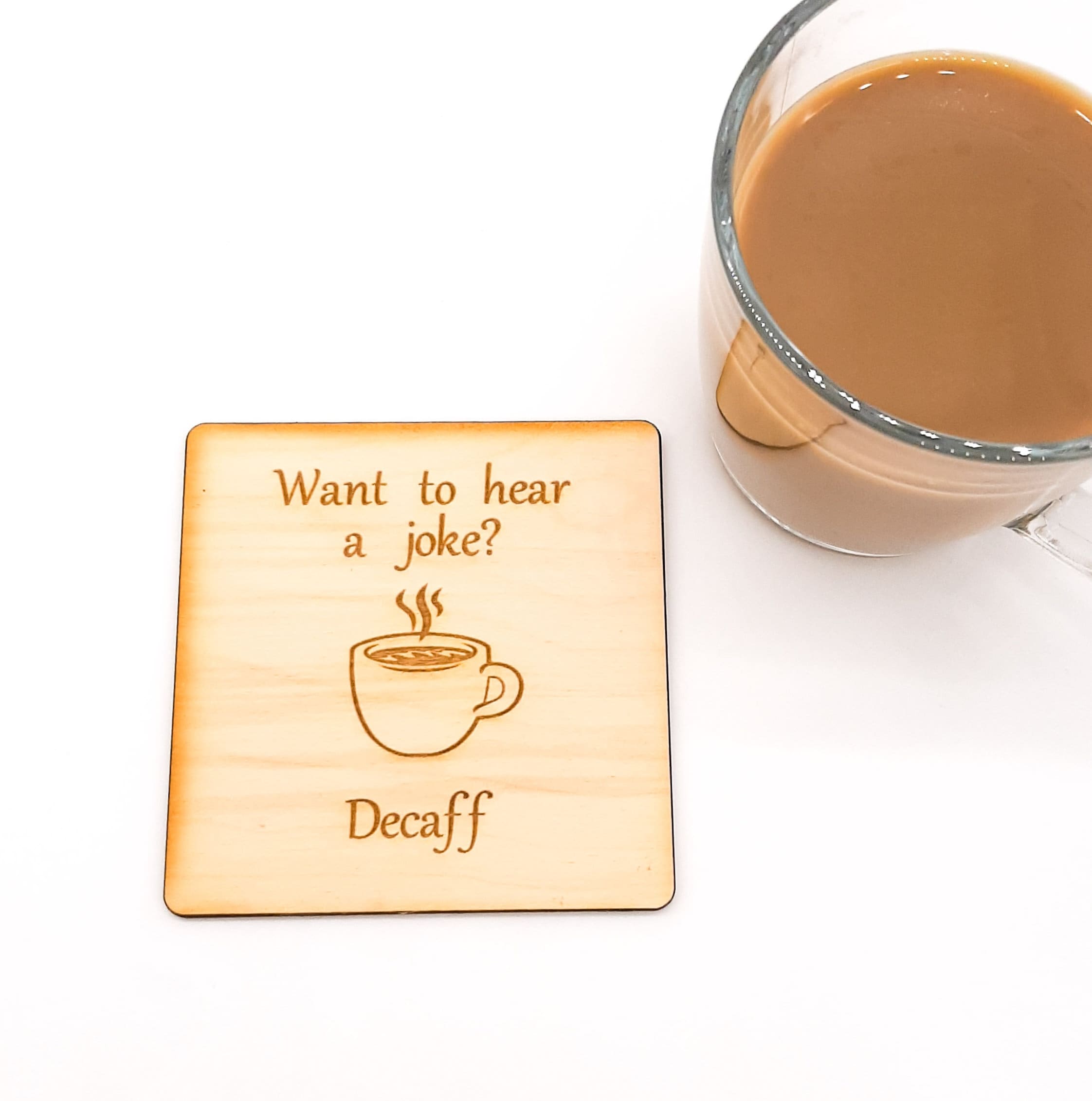 Coffee coaster fun coffee quote. Great gift for coffee | Etsy