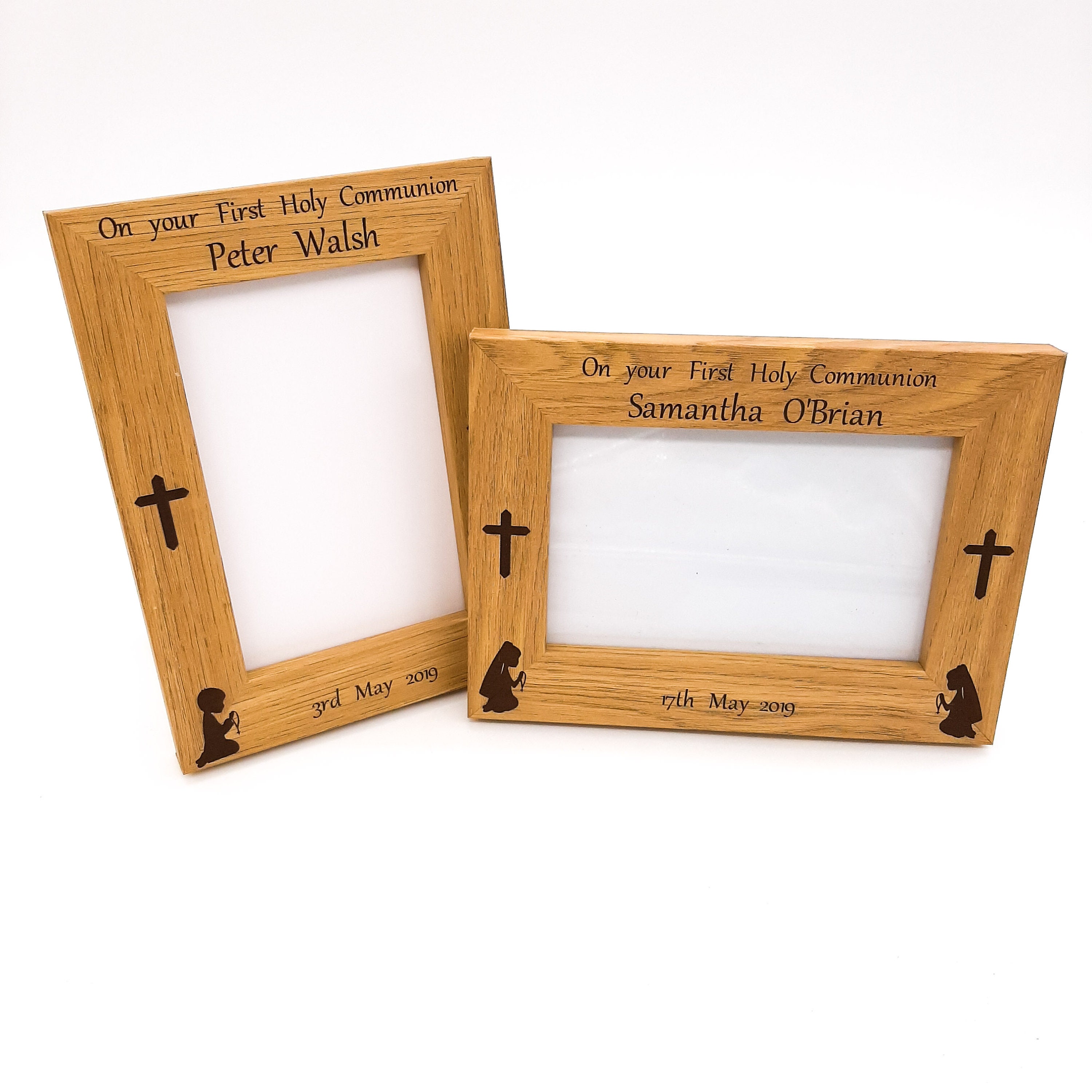 Personalised 1st Holy Communion Photo Picture Frame. Boy - Etsy UK