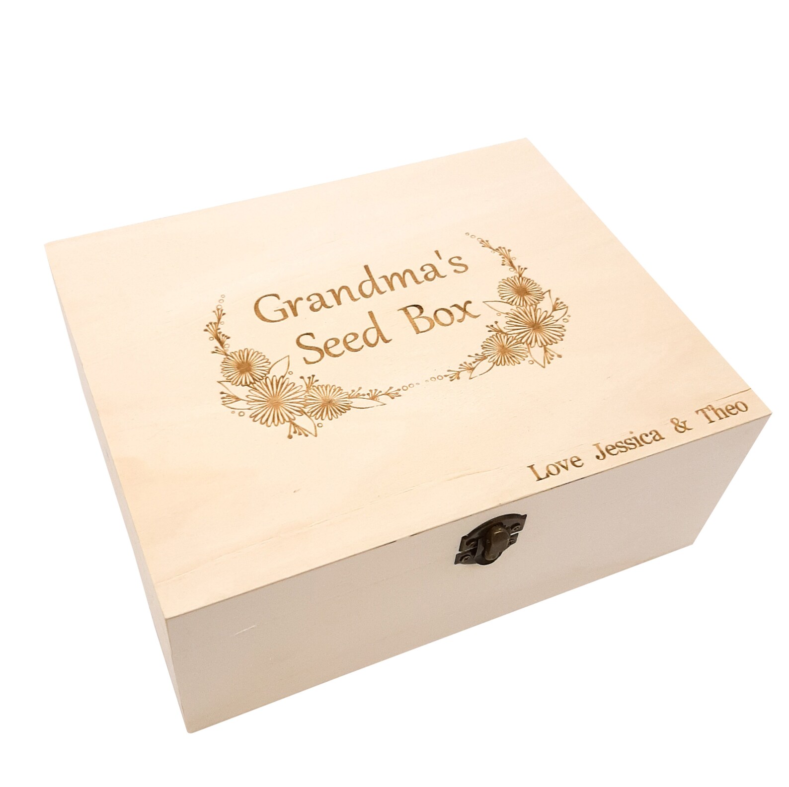 Gardening Gift Seed Box Personalised With Any Name & a - Etsy UK
