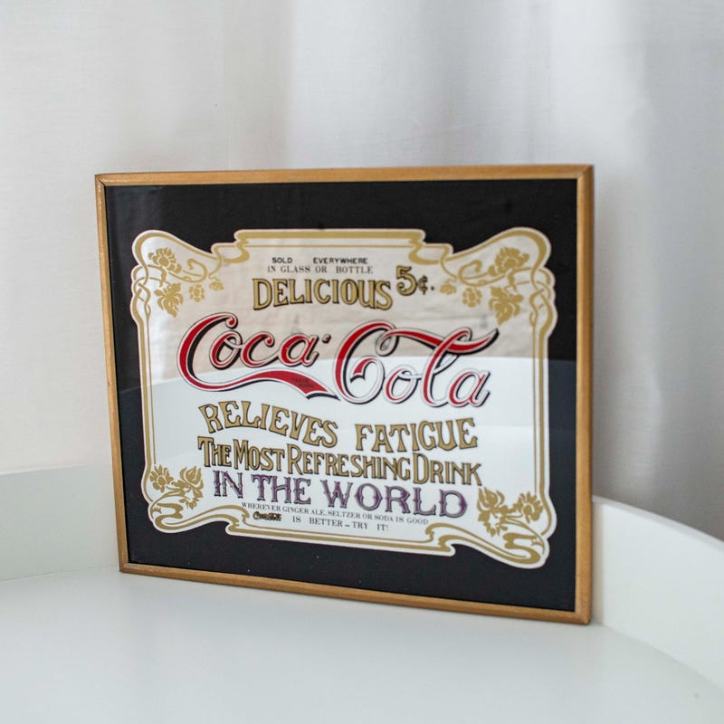 Coca Cola Mirror - Etsy