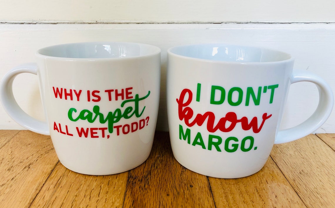Griswolds Todd and Margo Mugs Holiday Coffee Mugs Mug Set | Etsy
