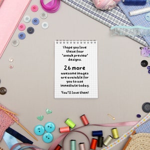 Instagram Post Template Sewing Captions, Digital Download Premade Ready ...