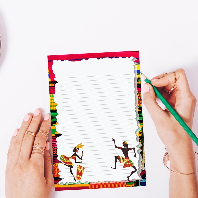 PRINTABLE Letter Writing Stationary A4 Paper Digital - Etsy