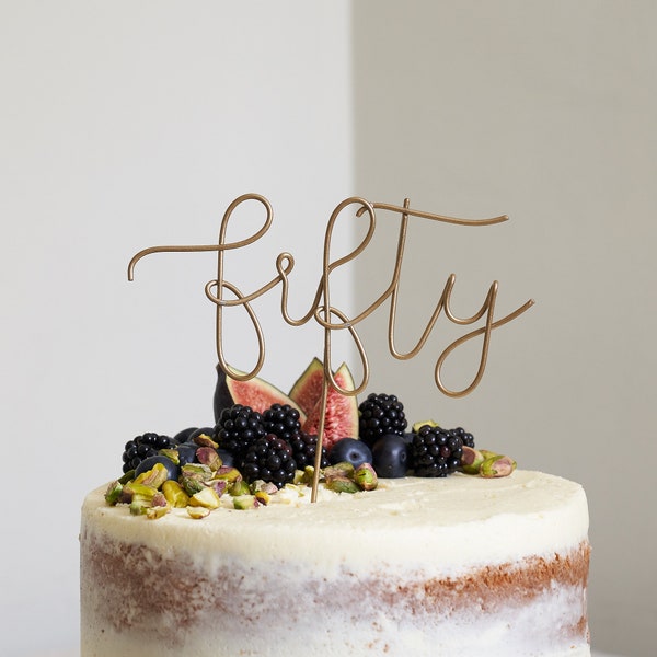 Wire Cake Topper - Etsy