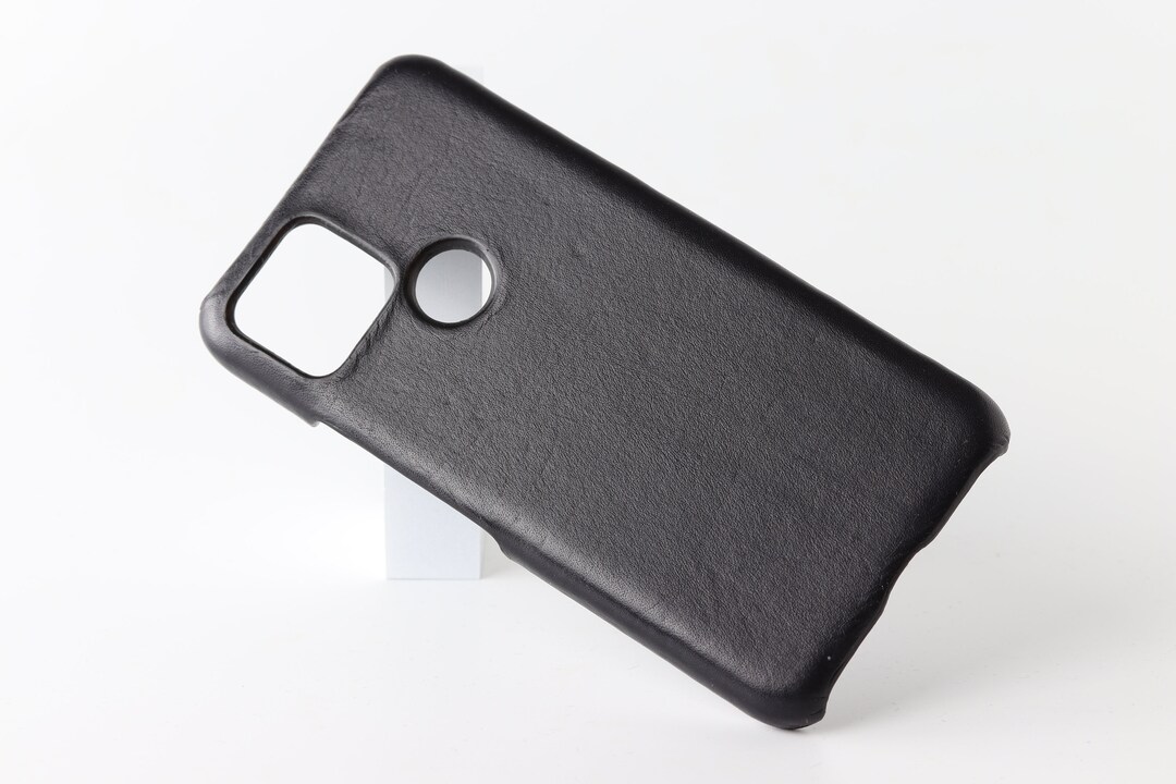 Leather Pixel 4a Phone Case Black / Pixel 5 Leather Cover / - Etsy