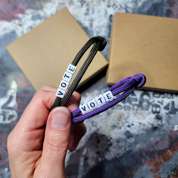 Vote Bracelet - Etsy