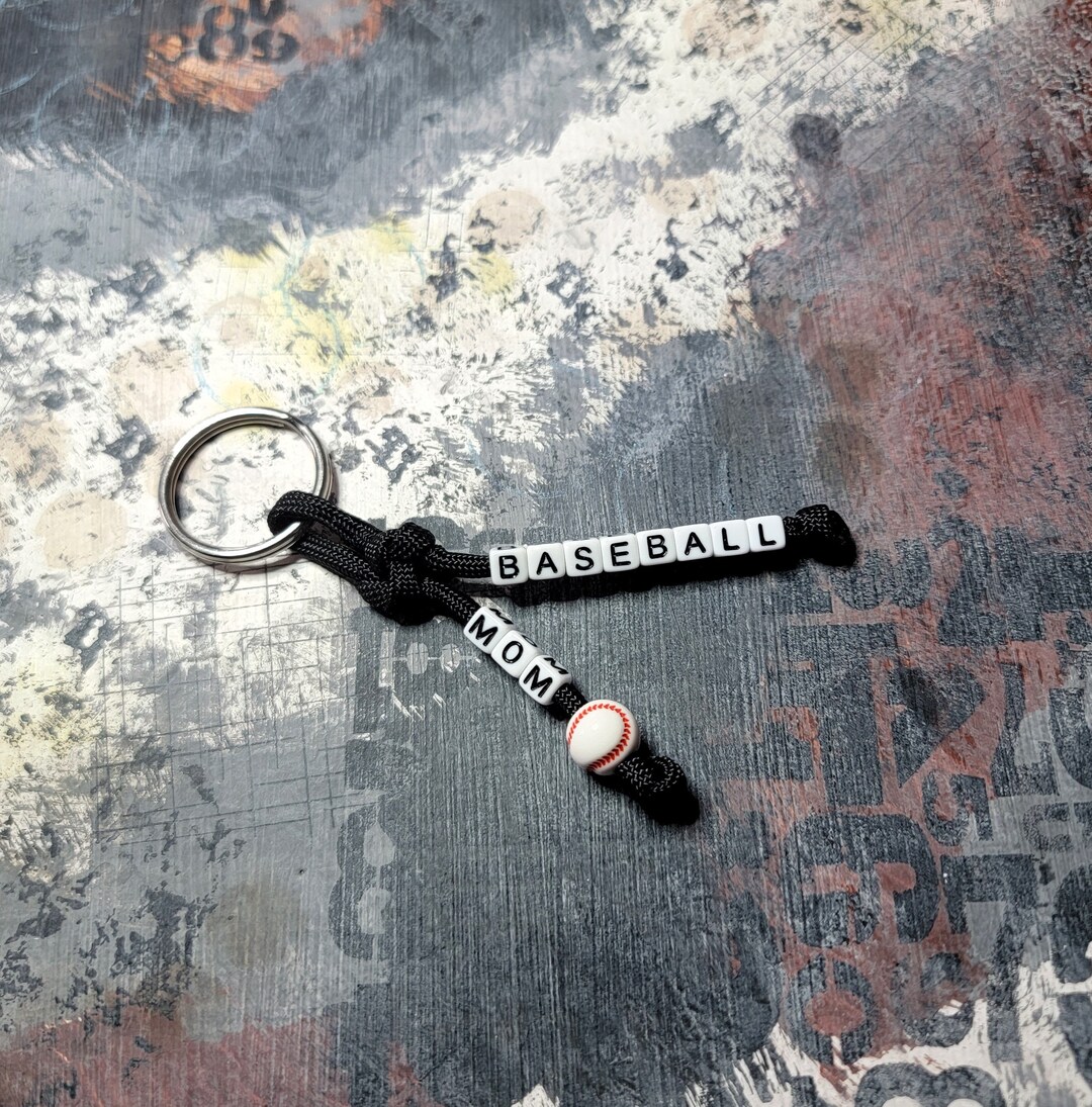 Personalized Baseball Keychain: 30 Team Colors, Coach Gift - Etsy