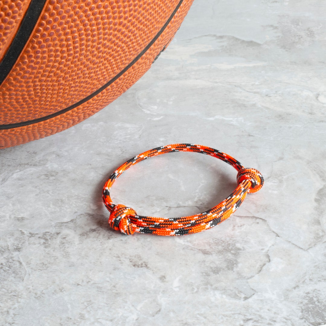 Basketball Paracord Bracelet - End of Season Player or Coach Gift ...