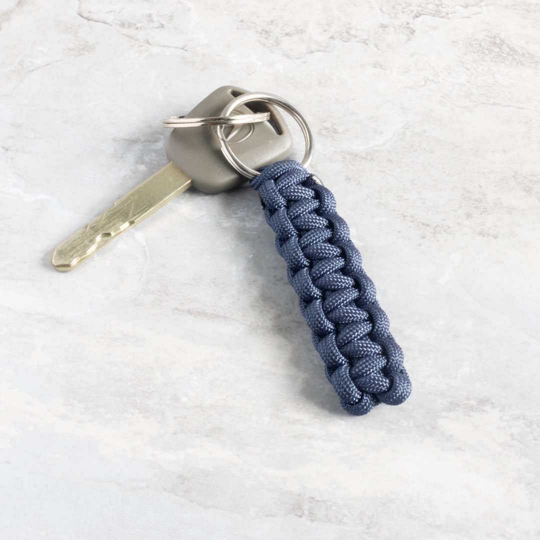 Custom Paracord Keychain: 30 Color Options, Key Ring Gift - Etsy