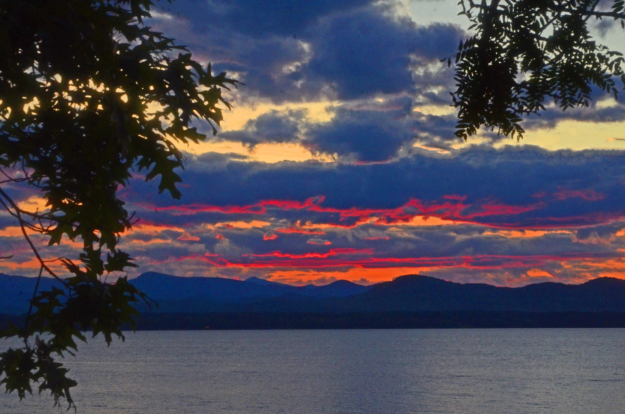 Lake Champlain Sunset