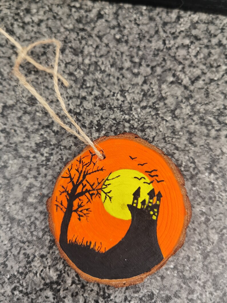 Small Wooden Halloween Decor - Etsy