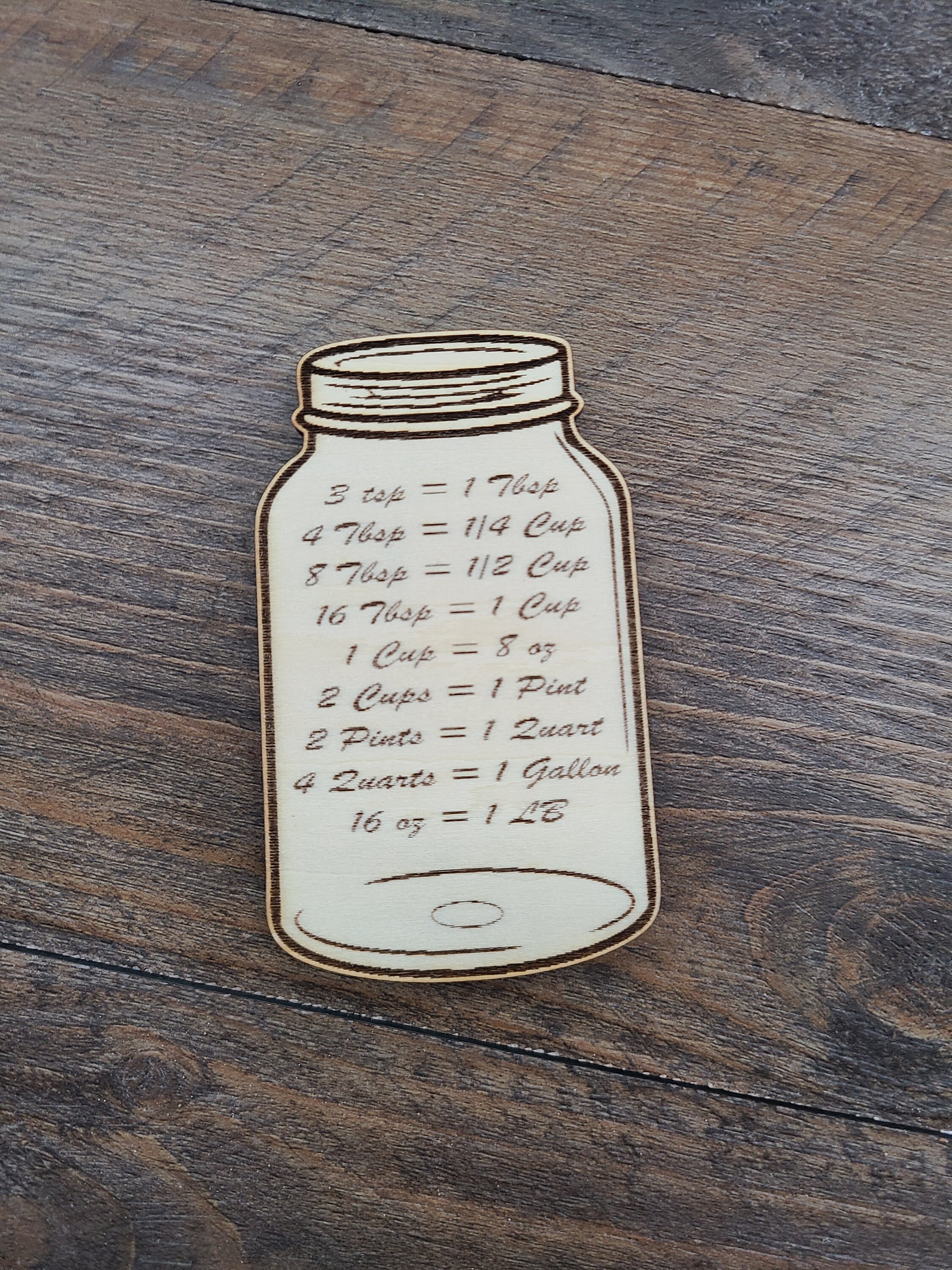 Measurement Conversion Magnet - Etsy