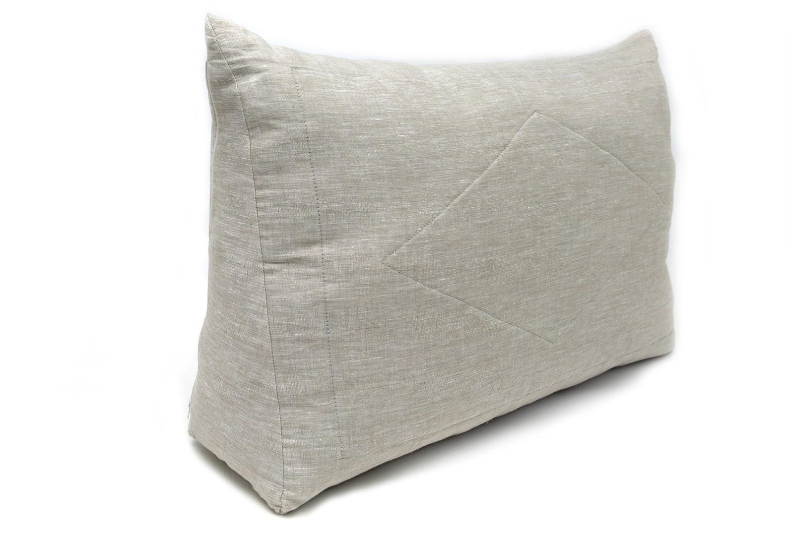 Any Size.set: Flax Filled Daybed Pillow With Removable Linen Case ...