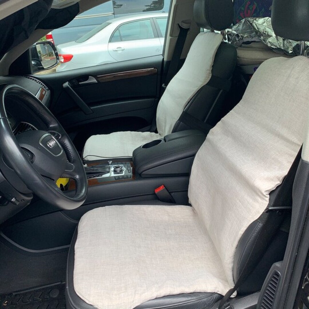 Linen Car Seat Cover, Different Colors. Eco Car Seat Inserts, Organic ...