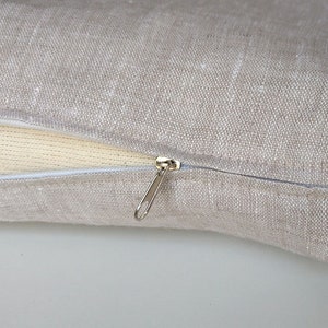 Twinsinglecustom Linen Mattress Cover With Long Zipper. - Etsy