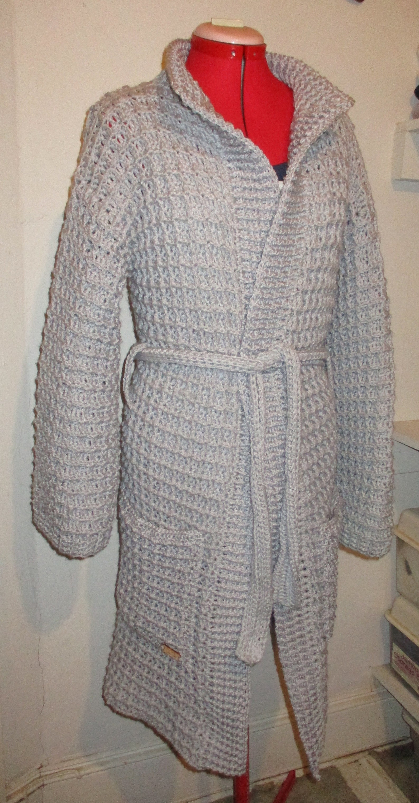PATTERN ONLY: Men's Waffle Comfort Robe - Etsy
