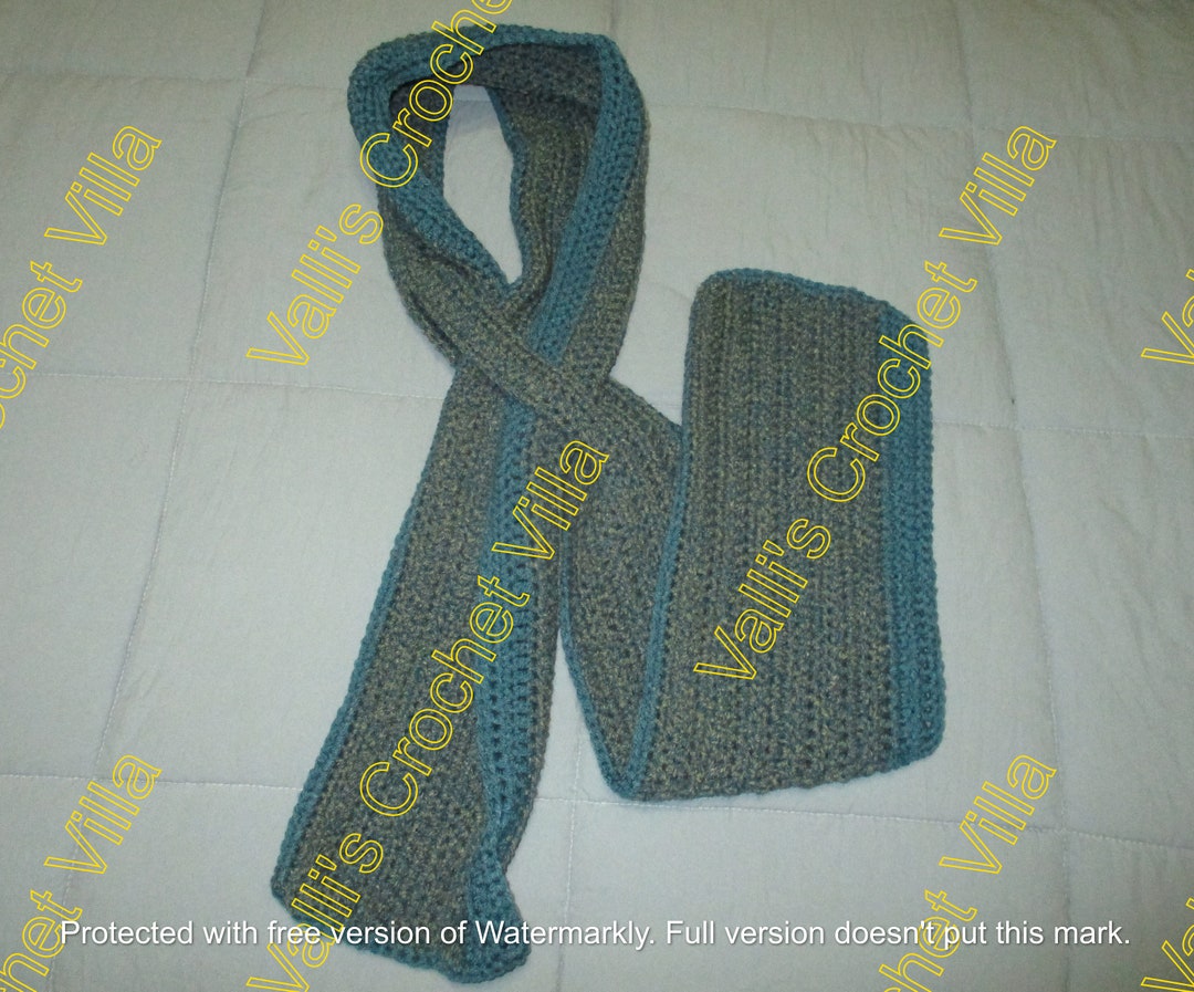 PATTERN ONLY! Scarf With Slits-beginner Friendly - Etsy