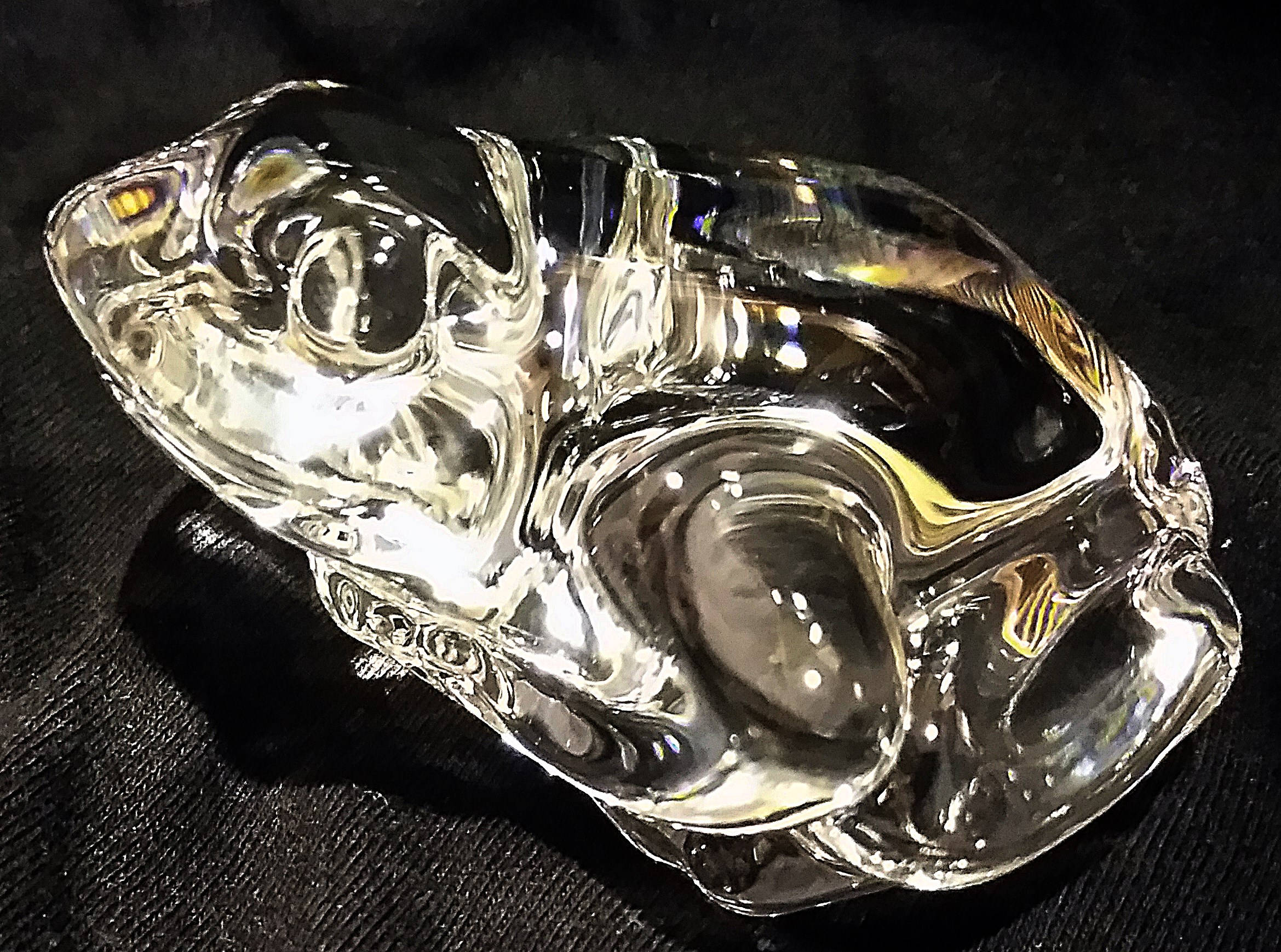 SWAROVSKI EBELING & REUSS crystal frog 69407 1980's | Etsy