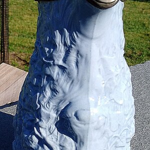 Antique Victorian T Booth (hanley) Pewter Mounted Stoneware Ivy Tree ...