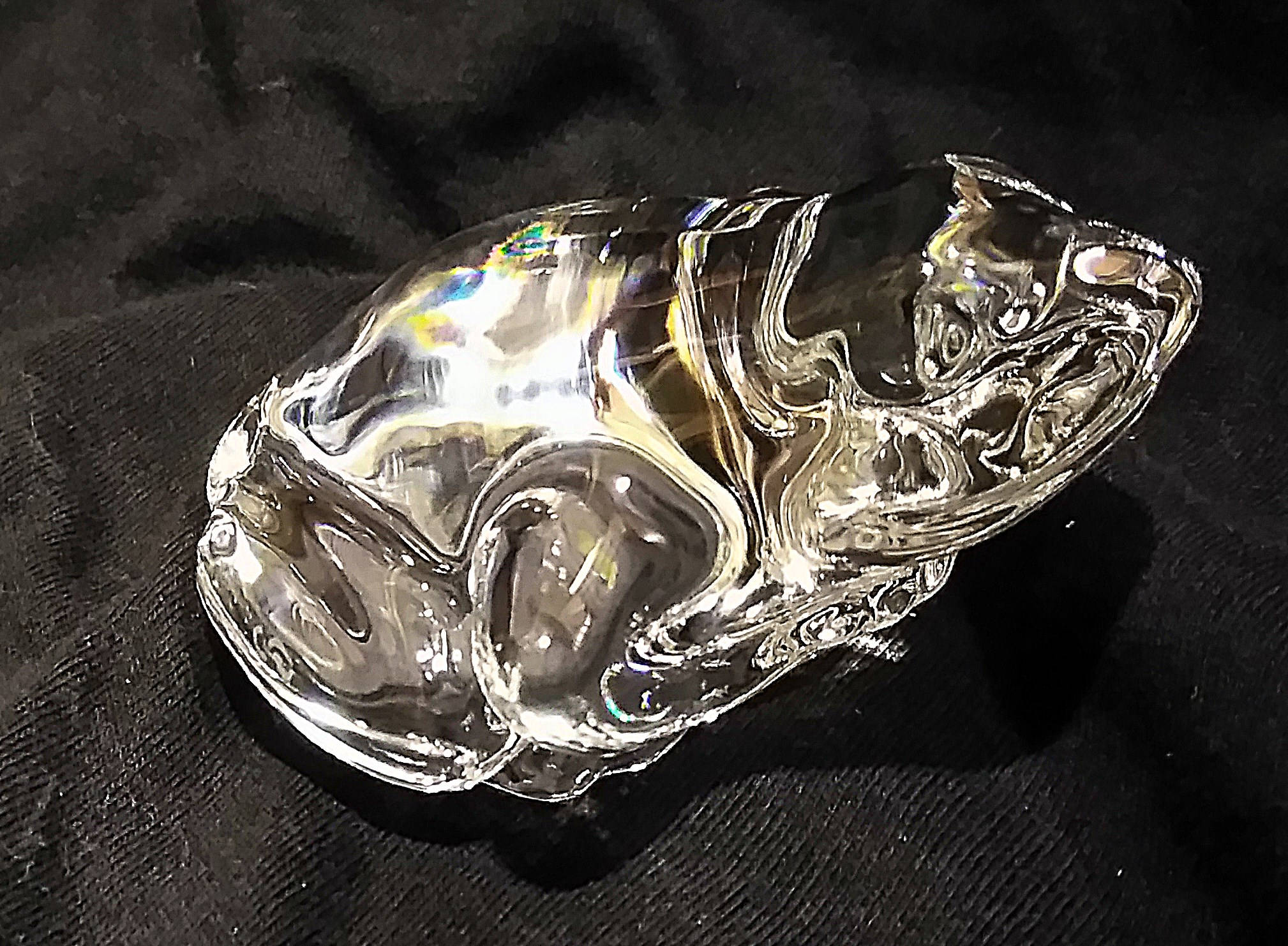 SWAROVSKI EBELING & REUSS crystal frog 69407 1980's | Etsy