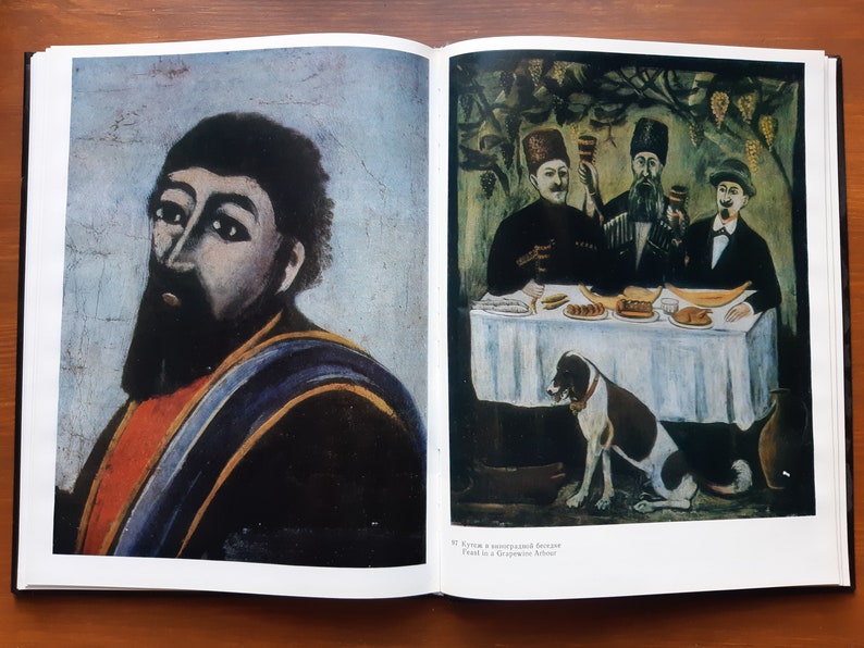 Pirosmani Art Book Selected Works - Niko Pirosmanishvili Album ...