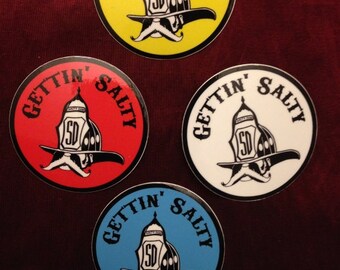 Firefighter Salty Dog Sticker Pack Firefighter Car Decal | Etsy