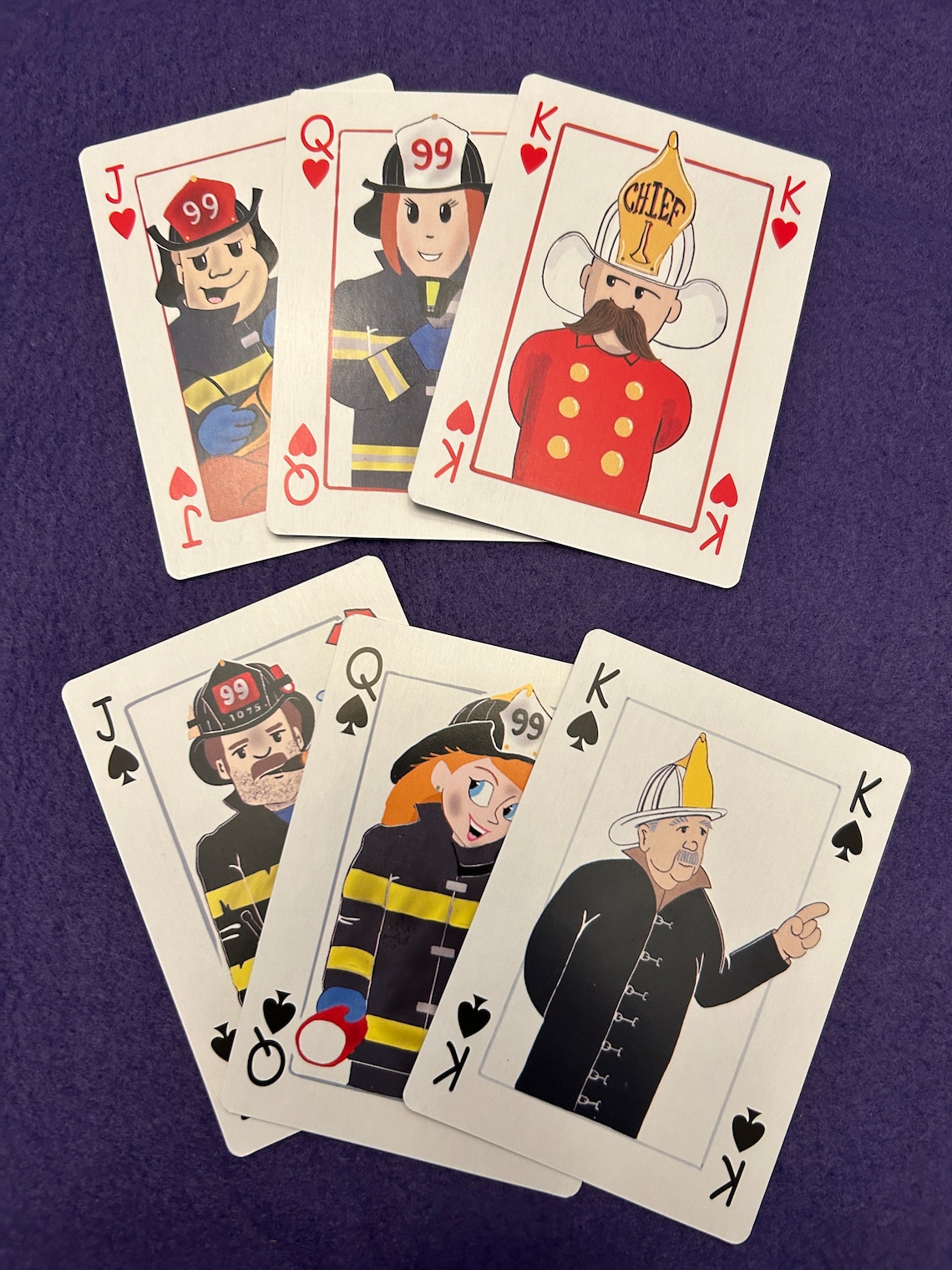 Firefighter Playing Cards Fire Fighter Poker Cards Perfect - Etsy
