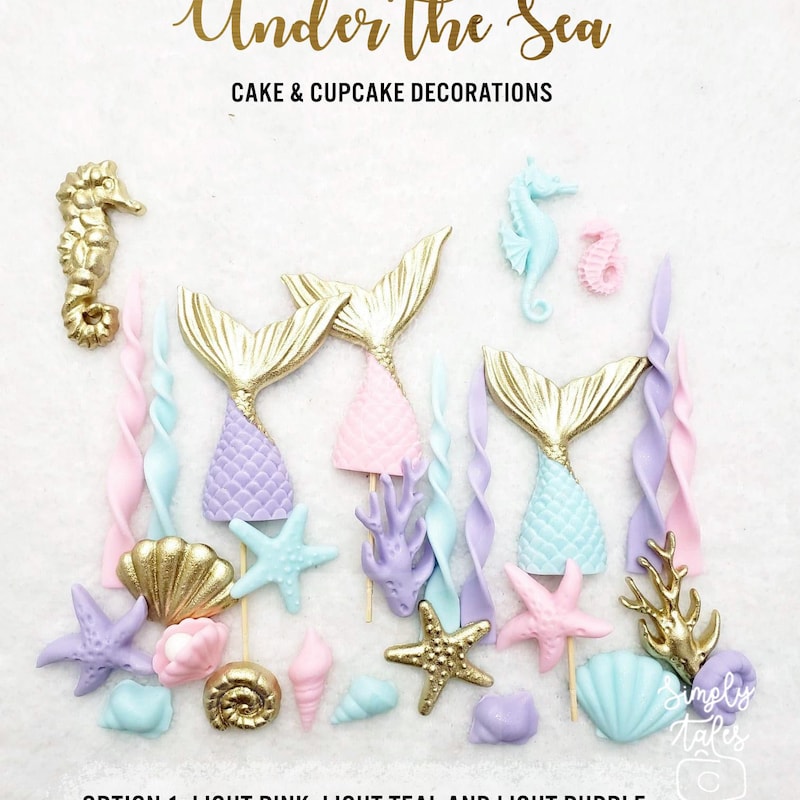 Mermaid Edible Fondant - Etsy